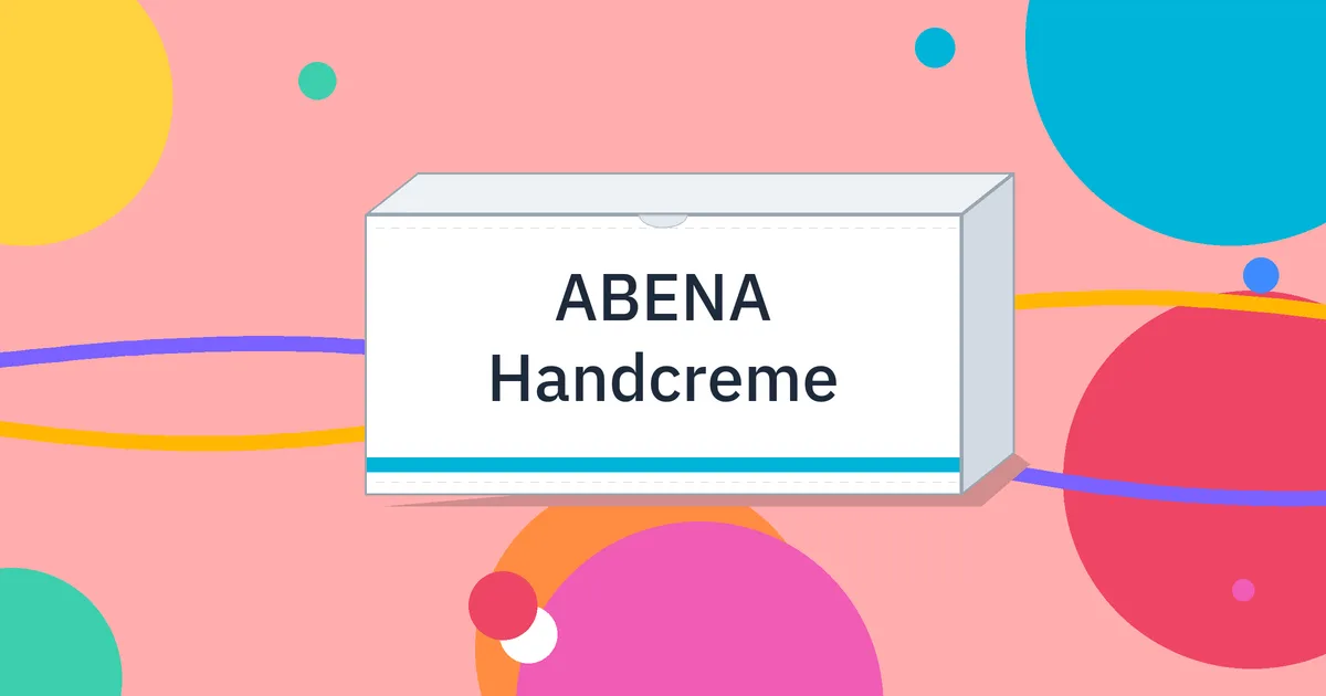 Symbolbild: Packung mit der Aufschrift ABENA Handcreme (PZN 16907535) – Verfügbarkeit und Bezug in Apotheken in Frankfurt am Main