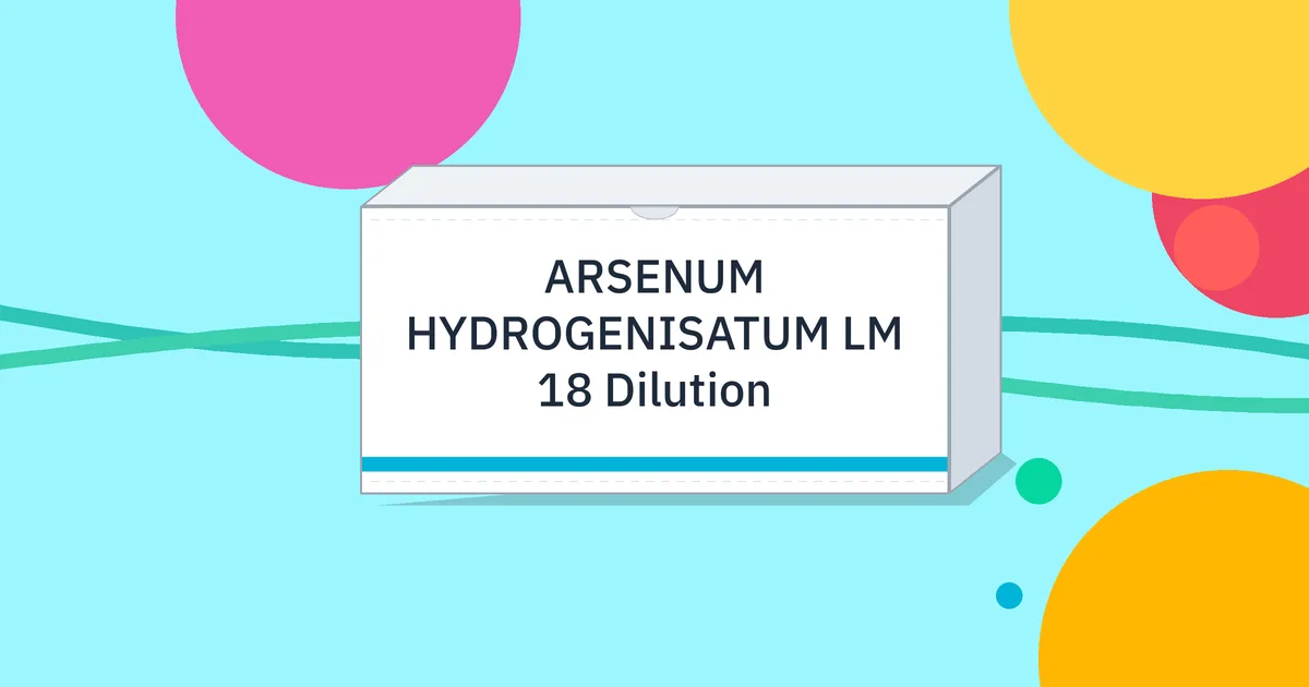Symbolbild: Packung mit der Aufschrift ARSENUM HYDROGENISATUM LM 18 Dilution (PZN 12778503) – Verfügbarkeit und Bezug in Apotheken in Frankfurt am Main