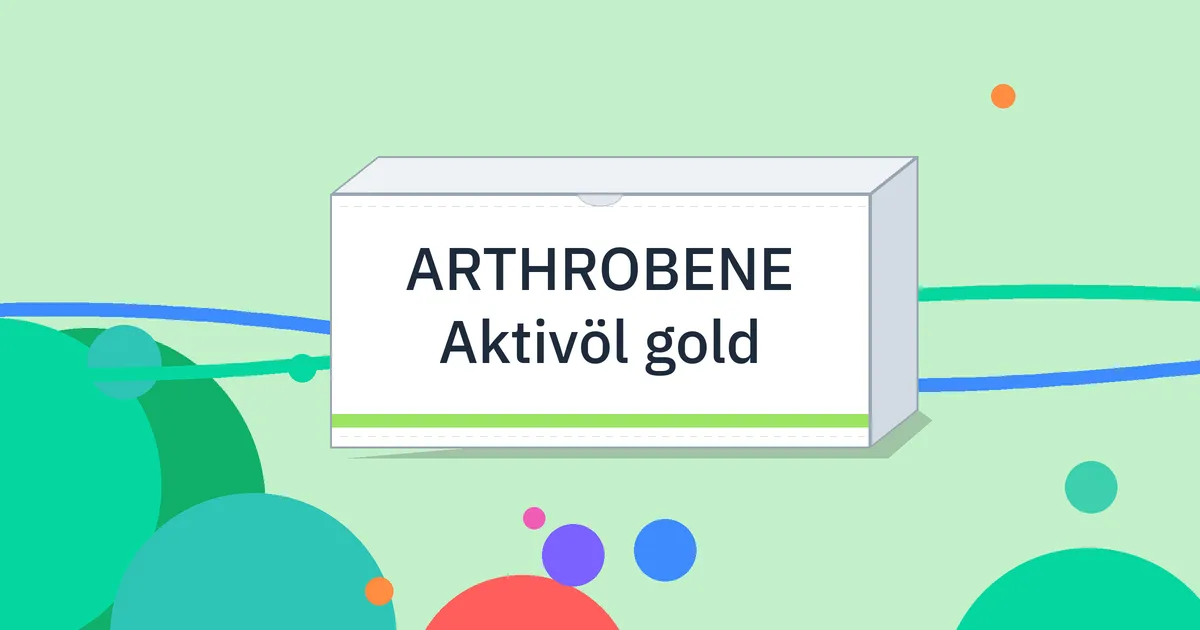 Symbolbild: Packung mit der Aufschrift ARTHROBENE Aktivöl gold (PZN 16706512) – Verfügbarkeit und Bezug in Apotheken in Frankfurt am Main