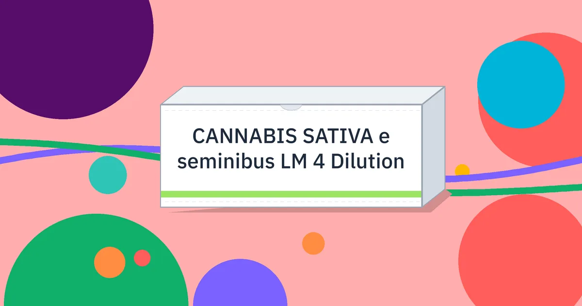 Symbolbild: Packung mit der Aufschrift CANNABIS SATIVA e seminibus LM 4 Dilution (PZN 12143710) – Verfügbarkeit und Bezug in Apotheken in Frankfurt am Main