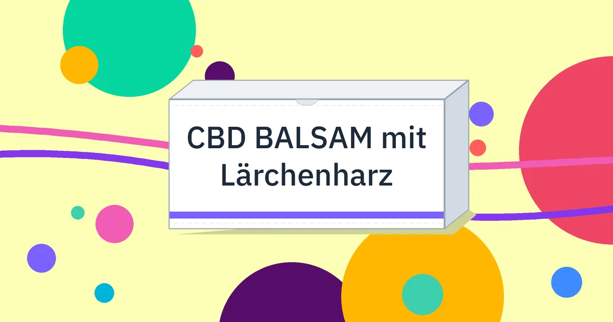 Symbolbild: Packung mit der Aufschrift CBD BALSAM mit Lärchenharz (PZN 19249185) – Verfügbarkeit und Bezug in Apotheken in Frankfurt am Main