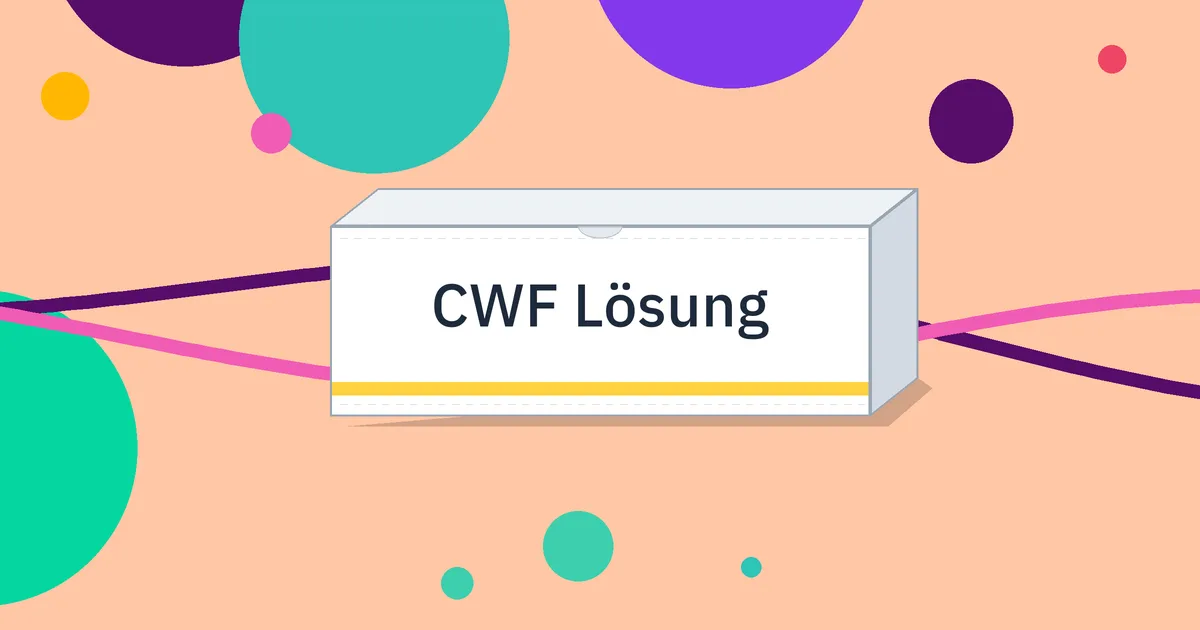 Symbolbild: Packung mit der Aufschrift CWF Lösung (PZN 04967992) – Verfügbarkeit und Bezug in Apotheken in Frankfurt am Main