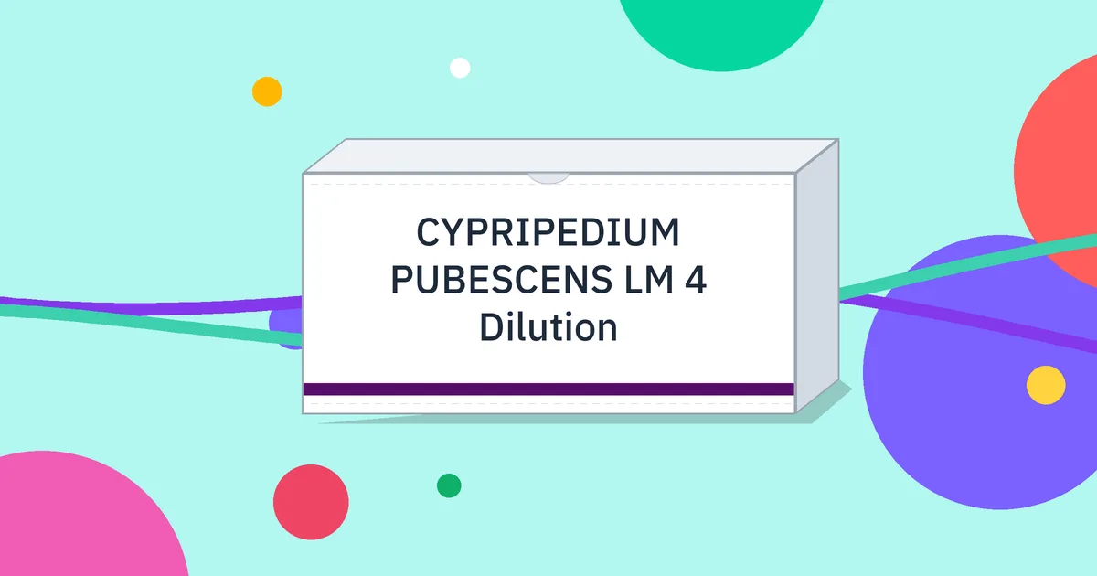 Symbolbild: Packung mit der Aufschrift CYPRIPEDIUM PUBESCENS LM 4 Dilution (PZN 13459935) – Verfügbarkeit und Bezug in Apotheken in Frankfurt am Main