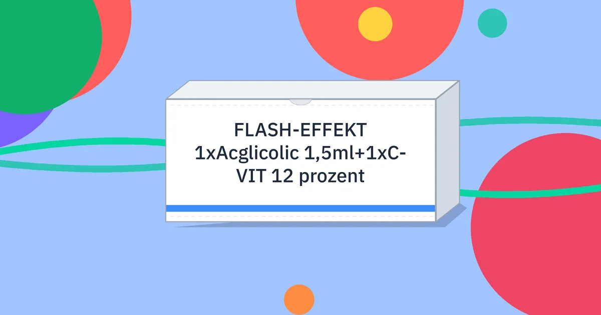 Symbolbild: Packung mit der Aufschrift FLASH-EFFEKT 1xAcglicolic 1,5ml+1xC-VIT 12 prozent (PZN 18018302) – Verfügbarkeit und Bezug in Apotheken in Frankfurt am Main