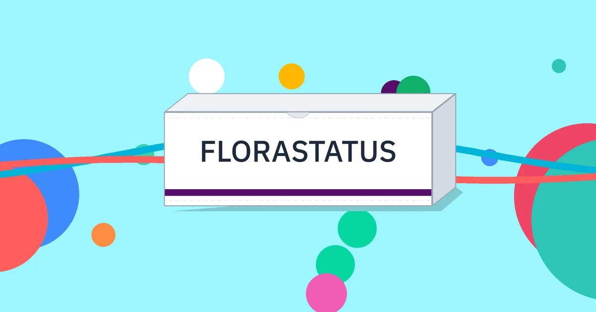 Symbolbild: Packung mit der Aufschrift FLORASTATUS (PZN 09541789) – Verfügbarkeit und Bezug in Apotheken in Frankfurt am Main