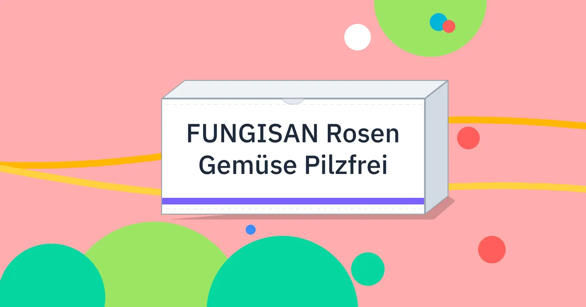 Symbolbild: Packung mit der Aufschrift FUNGISAN Rosen Gemüse Pilzfrei (PZN 07313541) – Verfügbarkeit und Bezug in Apotheken in Frankfurt am Main