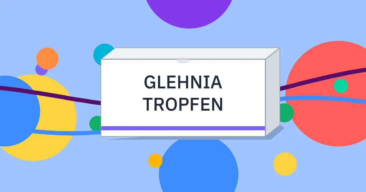 Symbolbild: Packung mit der Aufschrift GLEHNIA TROPFEN (PZN 15229406) – Verfügbarkeit und Bezug in Apotheken in Frankfurt am Main
