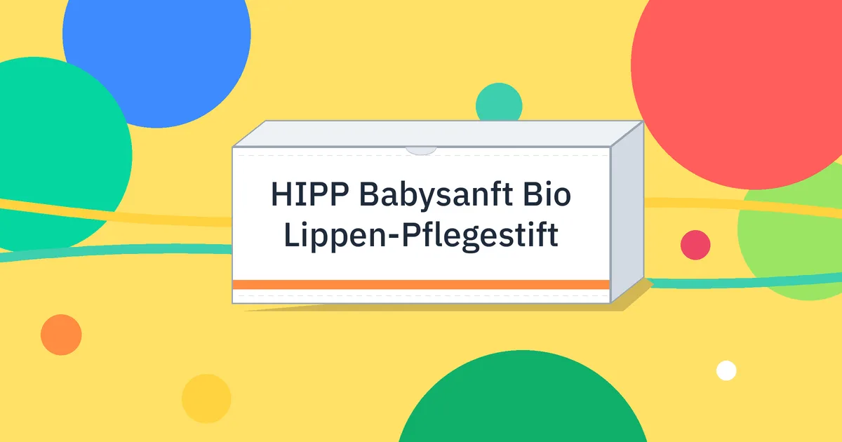 Symbolbild: Packung mit der Aufschrift HIPP Babysanft Bio Lippen-Pflegestift (PZN 13417262) – Verfügbarkeit und Bezug in Apotheken in Frankfurt am Main