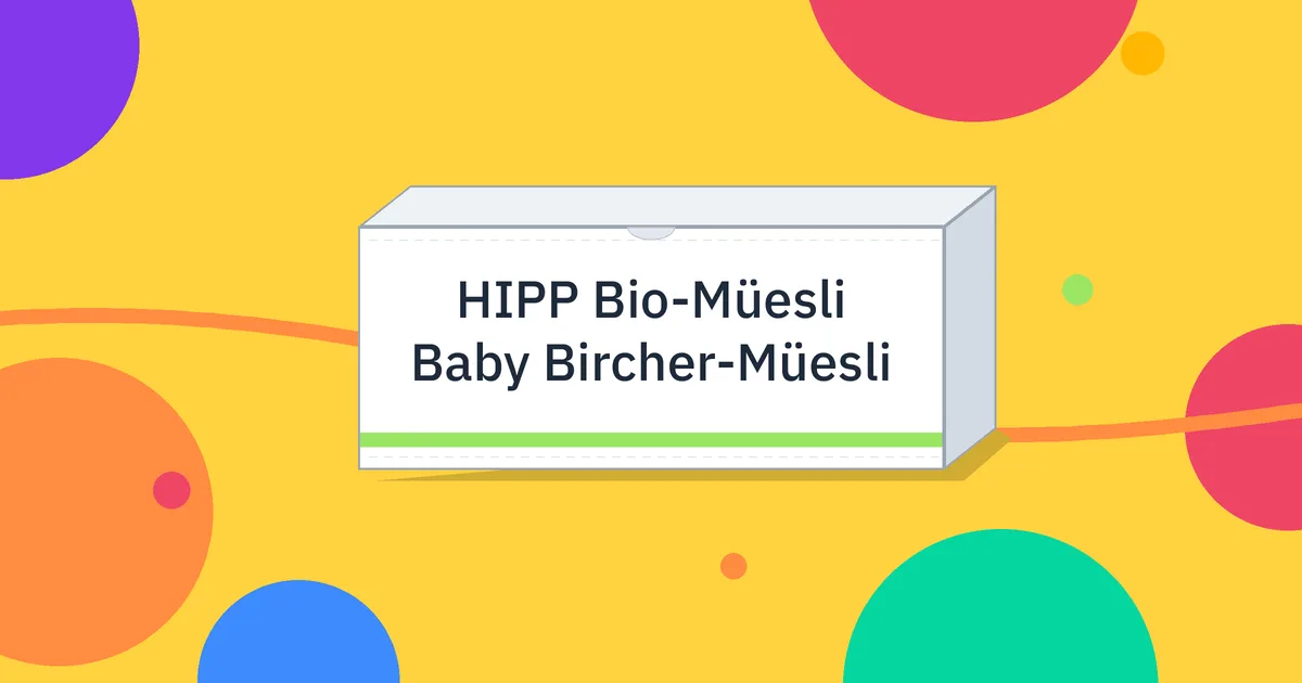Symbolbild: Packung mit der Aufschrift HIPP Bio-Müesli Baby Bircher-Müesli (PZN 17981350) – Verfügbarkeit und Bezug in Apotheken in Frankfurt am Main
