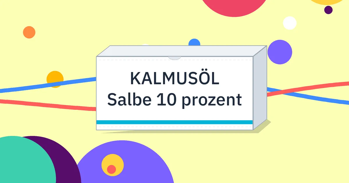 Symbolbild: Packung mit der Aufschrift KALMUSÖL Salbe 10 prozent (PZN 18900715) – Verfügbarkeit und Bezug in Apotheken in Frankfurt am Main