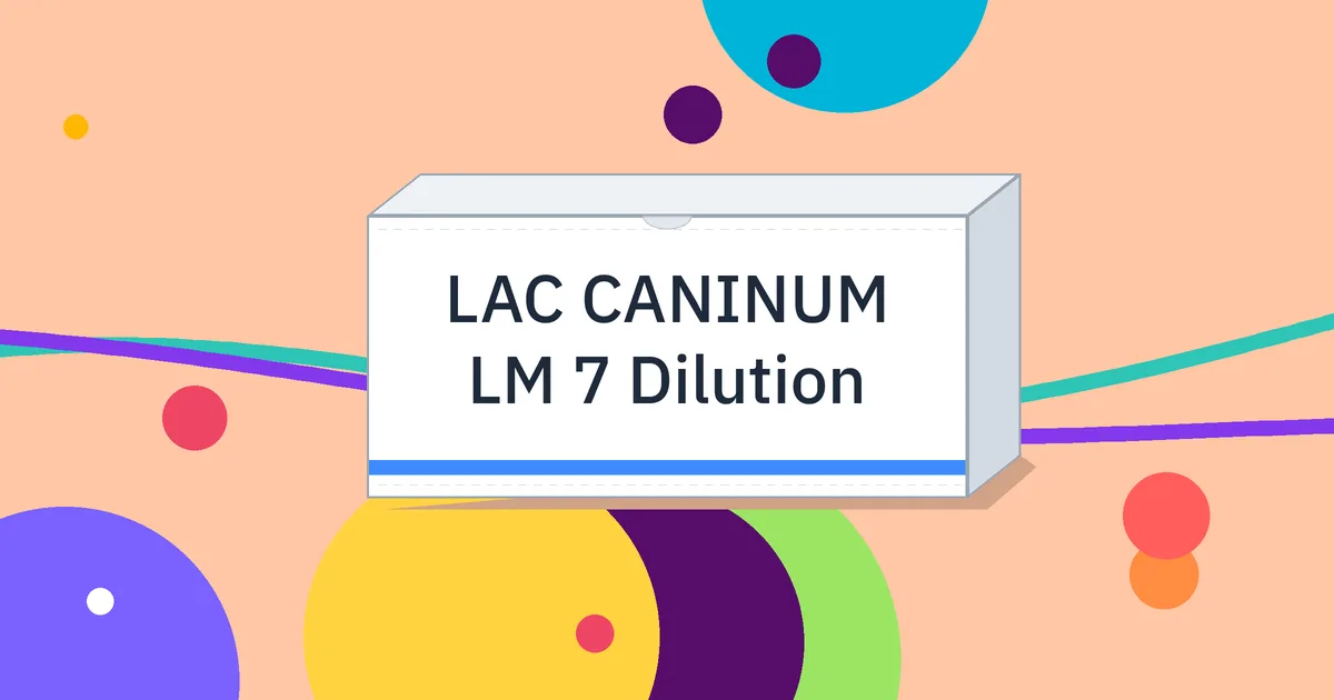 Symbolbild: Packung mit der Aufschrift LAC CANINUM LM 7 Dilution (PZN 12928888) – Verfügbarkeit und Bezug in Apotheken in Frankfurt am Main