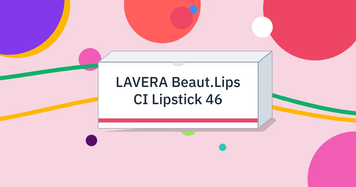 Symbolbild: Packung mit der Aufschrift LAVERA Beaut.Lips CI Lipstick 46 (PZN 16620302) – Verfügbarkeit und Bezug in Apotheken in Frankfurt am Main
