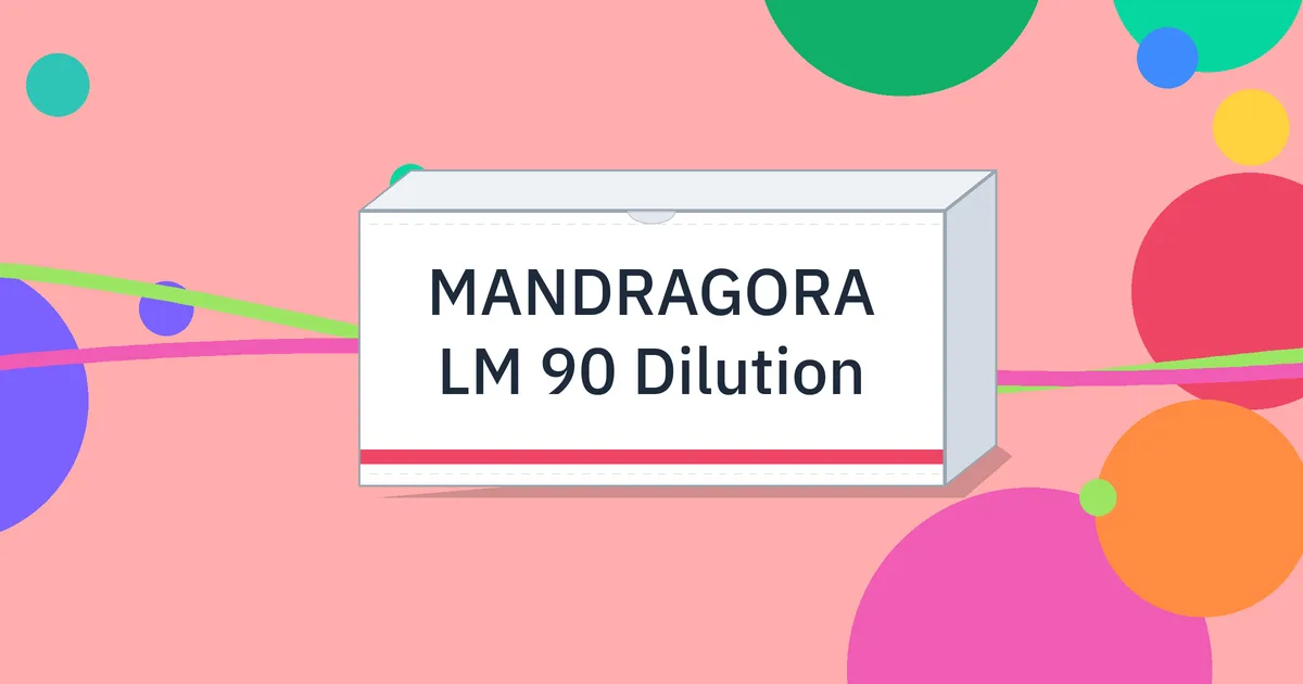 Symbolbild: Packung mit der Aufschrift MANDRAGORA LM 90 Dilution (PZN 12942173) – Verfügbarkeit und Bezug in Apotheken in Frankfurt am Main