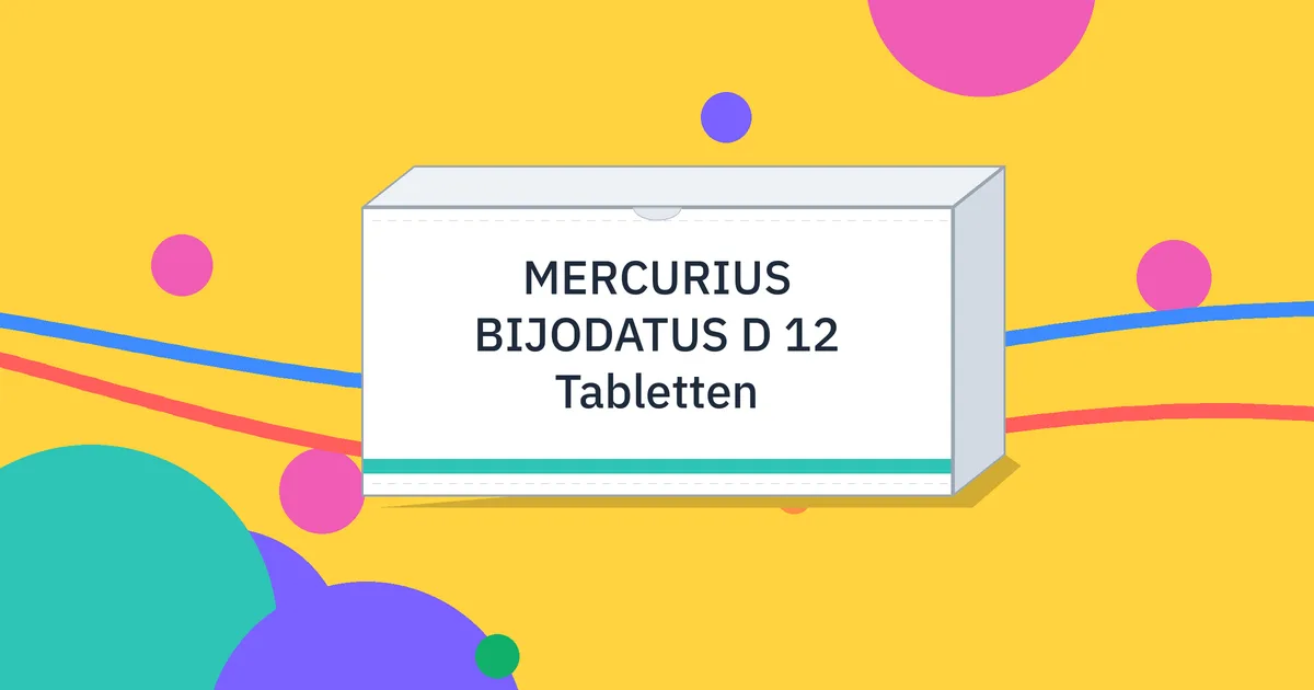 Symbolbild: Packung mit der Aufschrift MERCURIUS BIJODATUS D 12 Tabletten (PZN 02633695) – Verfügbarkeit und Bezug in Apotheken in Frankfurt am Main