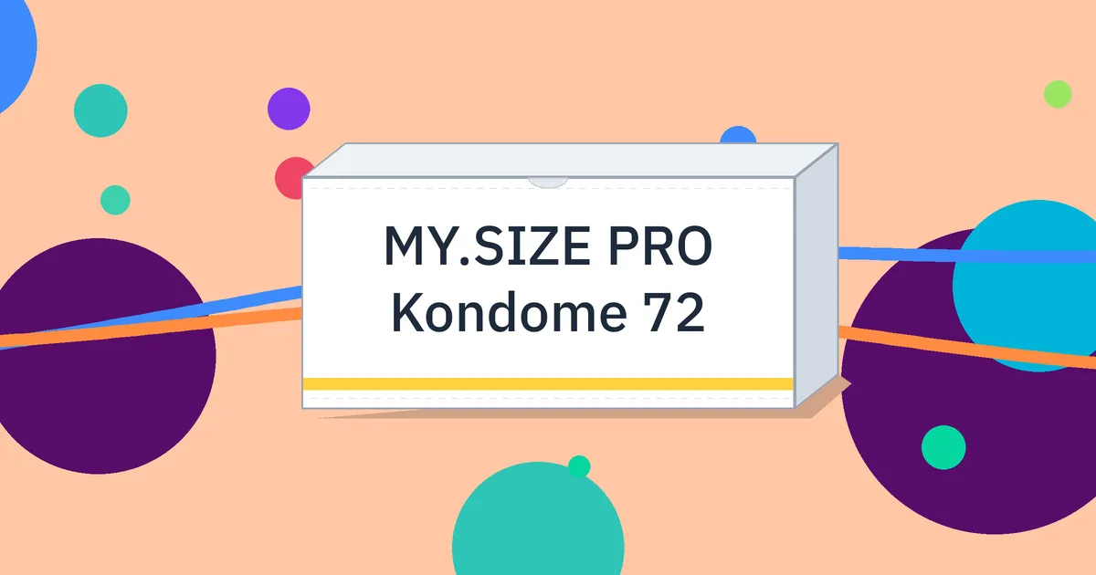 Symbolbild: Packung mit der Aufschrift MY.SIZE PRO Kondome 72 (PZN 17458329) – Verfügbarkeit und Bezug in Apotheken in Frankfurt am Main