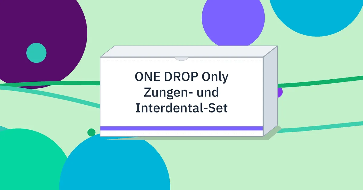 Symbolbild: Packung mit der Aufschrift ONE DROP Only Zungen- und Interdental-Set (PZN 18873220) – Verfügbarkeit und Bezug in Apotheken in Frankfurt am Main