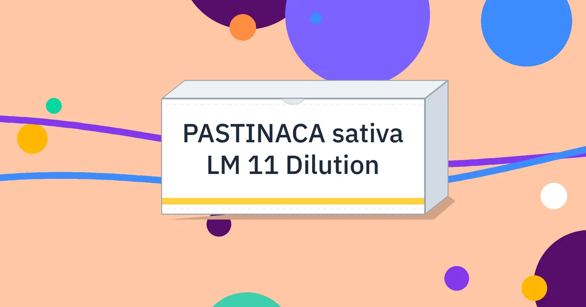 Symbolbild: Packung mit der Aufschrift PASTINACA sativa LM 11 Dilution (PZN 13632291) – Verfügbarkeit und Bezug in Apotheken in Frankfurt am Main