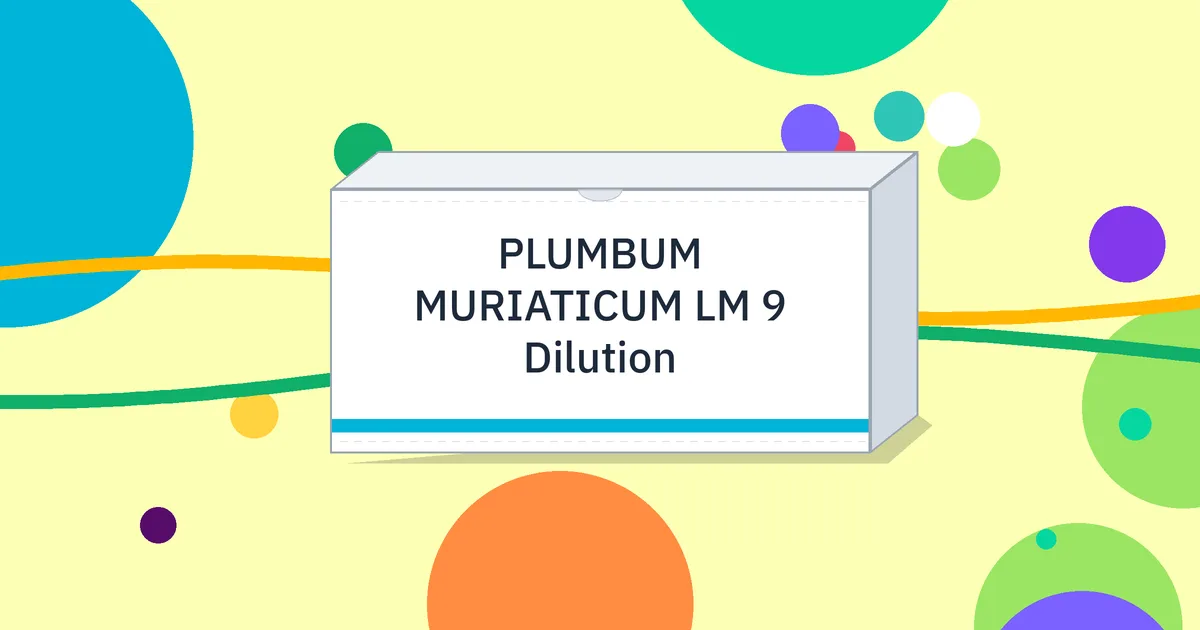 Symbolbild: Packung mit der Aufschrift PLUMBUM MURIATICUM LM 9 Dilution (PZN 13041549) – Verfügbarkeit und Bezug in Apotheken in Frankfurt am Main