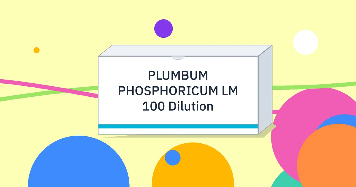 Symbolbild: Packung mit der Aufschrift PLUMBUM PHOSPHORICUM LM 100 Dilution (PZN 13042796) – Verfügbarkeit und Bezug in Apotheken in Frankfurt am Main
