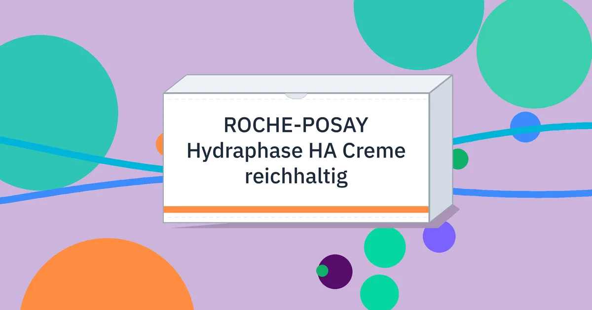 Symbolbild: Packung mit der Aufschrift ROCHE-POSAY Hydraphase HA Creme reichhaltig (PZN 16855146) – Verfügbarkeit und Bezug in Apotheken in Frankfurt am Main