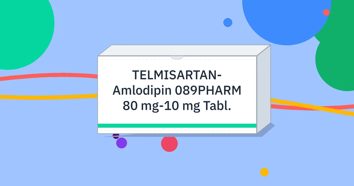 Symbolbild: Packung mit der Aufschrift TELMISARTAN-Amlodipin 089PHARM 80 mg-10 mg Tabl. (PZN 18500878) – Verfügbarkeit und Bezug in Apotheken in Frankfurt am Main