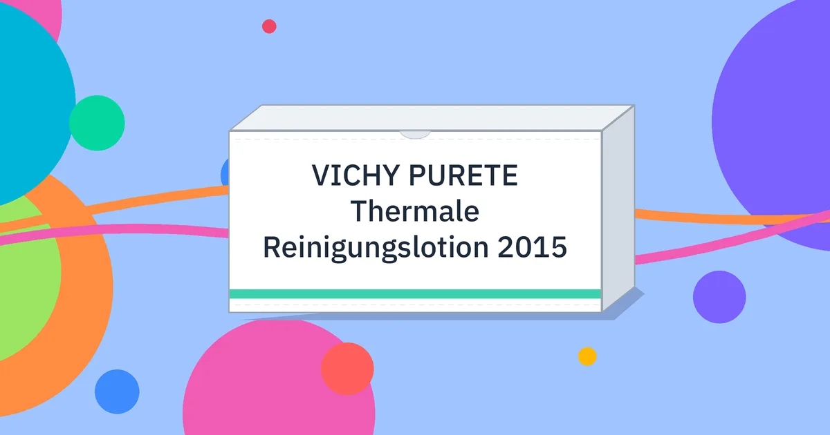 Symbolbild: Packung mit der Aufschrift VICHY PURETE Thermale Reinigungslotion 2015 (PZN 10966100) – Verfügbarkeit und Bezug in Apotheken in Frankfurt am Main