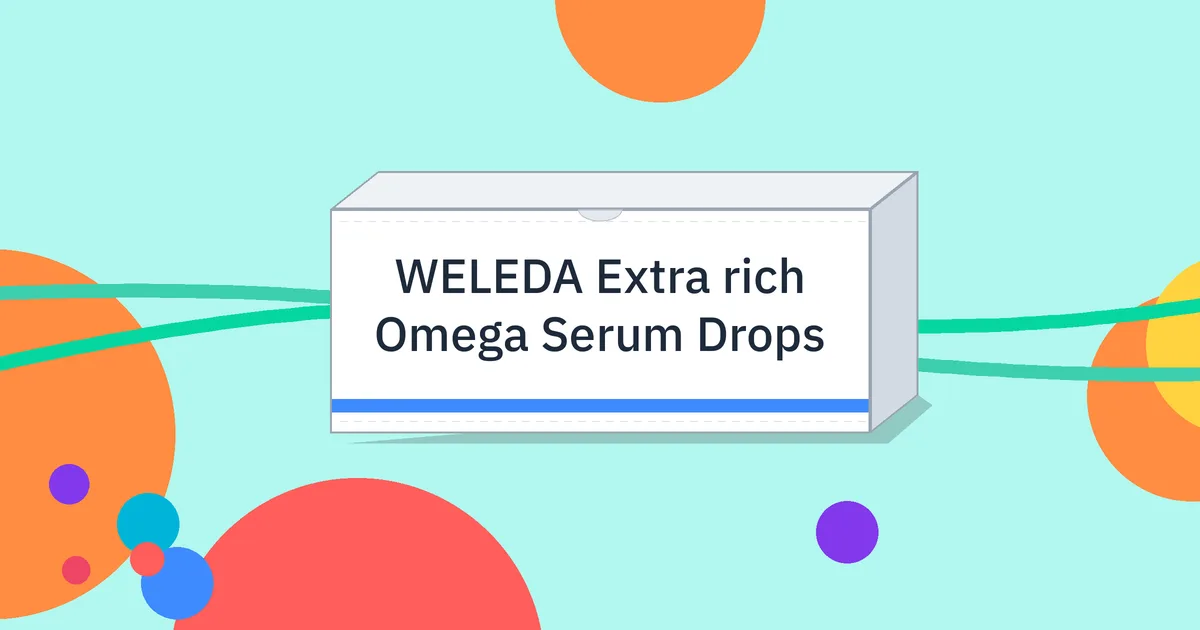 Symbolbild: Packung mit der Aufschrift WELEDA Extra rich Omega Serum Drops (PZN 19794385) – Verfügbarkeit und Bezug in Apotheken in Frankfurt am Main