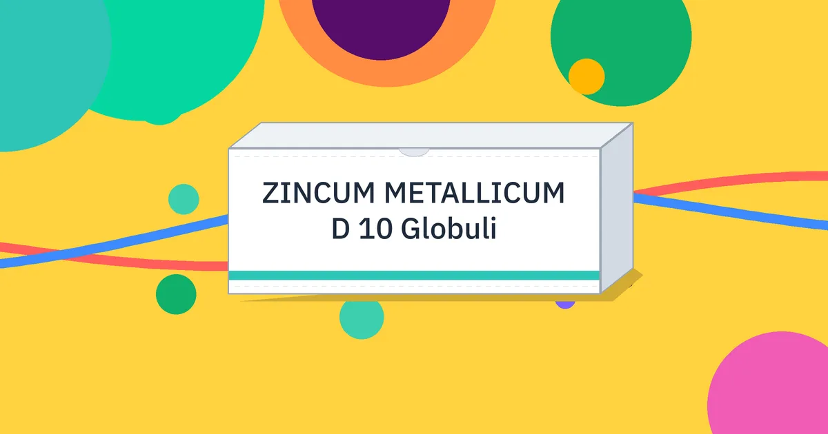 Symbolbild: Packung mit der Aufschrift ZINCUM METALLICUM D 10 Globuli (PZN 02813204) – Verfügbarkeit und Bezug in Apotheken in Frankfurt am Main