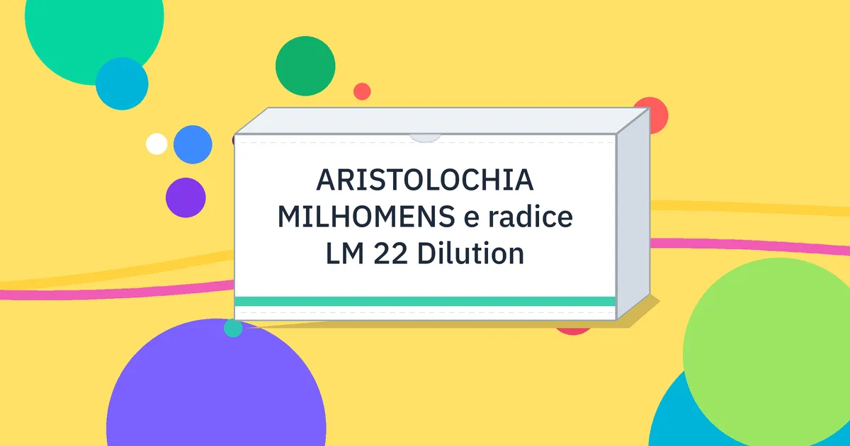 Symbolbild: Packung mit der Aufschrift ARISTOLOCHIA MILHOMENS e radice LM 22 Dilution (PZN 13392562) – Verfügbarkeit und Bezug in Apotheken in Frankfurt am Main