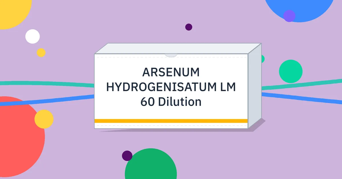Symbolbild: Packung mit der Aufschrift ARSENUM HYDROGENISATUM LM 60 Dilution (PZN 12778704) – Verfügbarkeit und Bezug in Apotheken in Frankfurt am Main