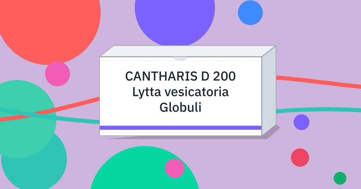 Symbolbild: Packung mit der Aufschrift CANTHARIS D 200 Lytta vesicatoria Globuli (PZN 17298860) – Verfügbarkeit und Bezug in Apotheken in Frankfurt am Main