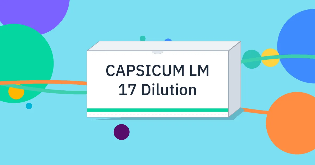 Symbolbild: Packung mit der Aufschrift CAPSICUM LM 17 Dilution (PZN 12808693) – Verfügbarkeit und Bezug in Apotheken in Frankfurt am Main