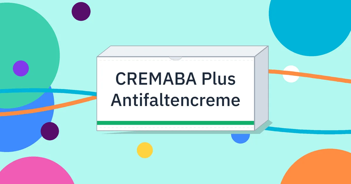 Symbolbild: Packung mit der Aufschrift CREMABA Plus Antifaltencreme (PZN 10197699) – Verfügbarkeit und Bezug in Apotheken in Frankfurt am Main