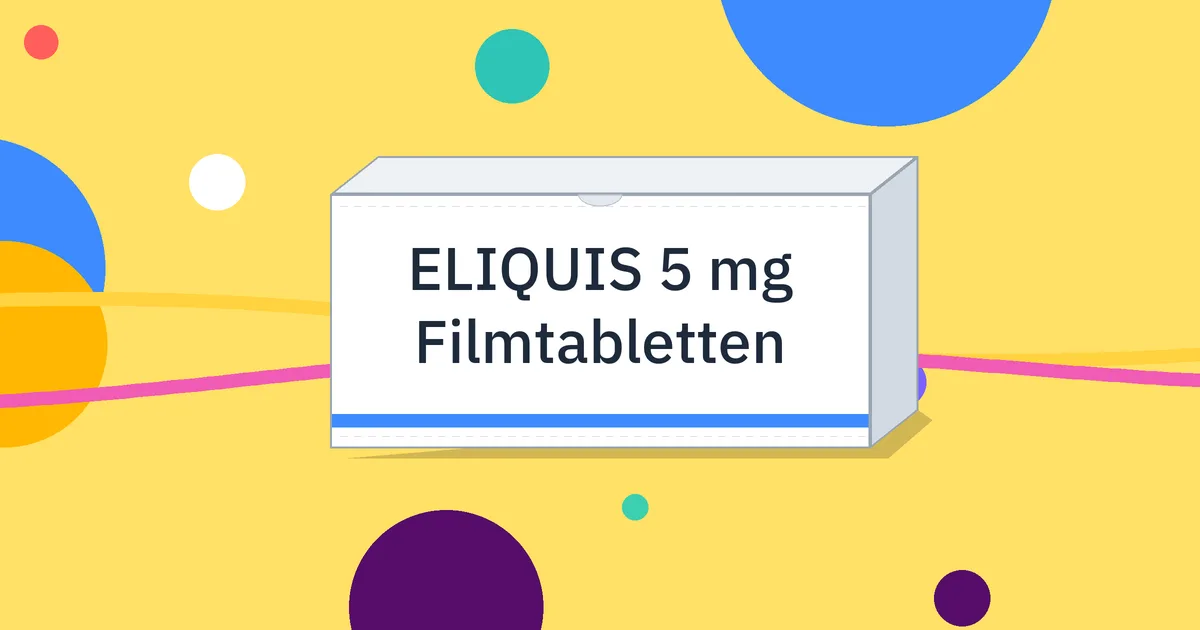 Symbolbild: Packung mit der Aufschrift ELIQUIS 5 mg Filmtabletten (PZN 20044376) – Verfügbarkeit und Bezug in Apotheken in Frankfurt am Main