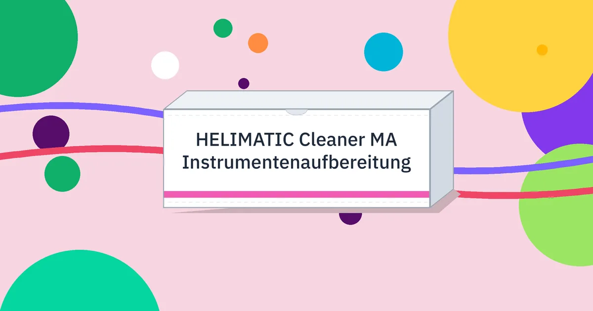 Symbolbild: Packung mit der Aufschrift HELIMATIC Cleaner MA Instrumentenaufbereitung (PZN 07477202) – Verfügbarkeit und Bezug in Apotheken in Frankfurt am Main
