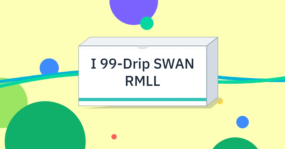 Symbolbild: Packung mit der Aufschrift I 99-Drip SWAN RMLL (PZN 11216453) – Verfügbarkeit und Bezug in Apotheken in Frankfurt am Main