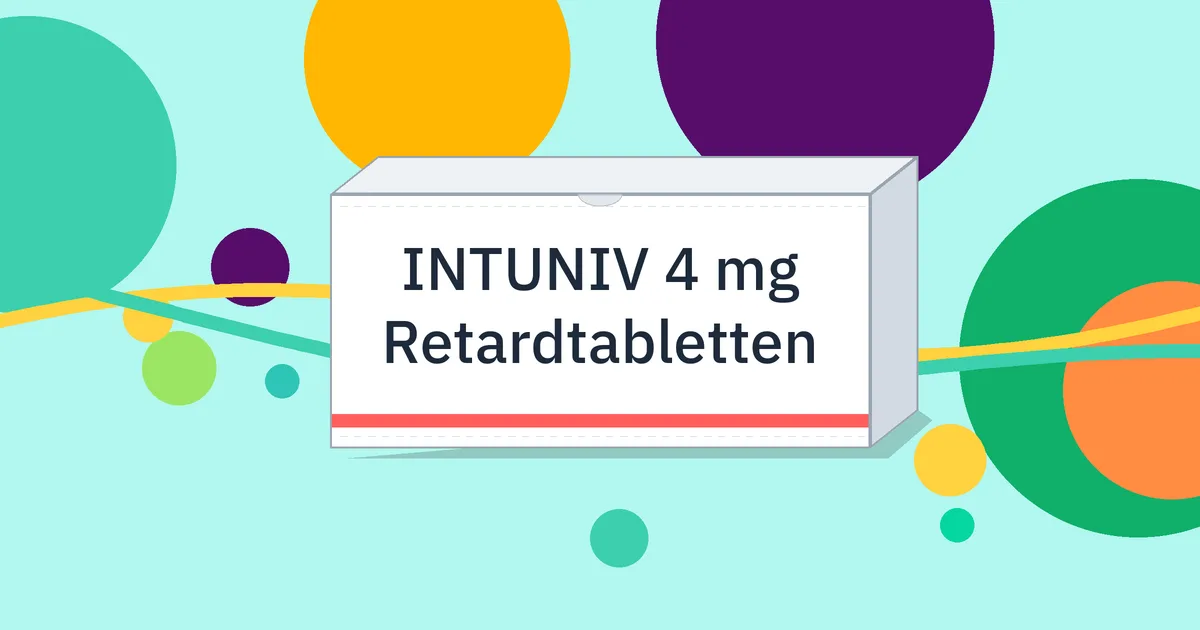Symbolbild: Packung mit der Aufschrift INTUNIV 4 mg Retardtabletten (PZN 19376021) – Verfügbarkeit und Bezug in Apotheken in Frankfurt am Main