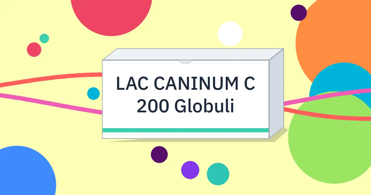 Symbolbild: Packung mit der Aufschrift LAC CANINUM C 200 Globuli (PZN 04223889) – Verfügbarkeit und Bezug in Apotheken in Frankfurt am Main