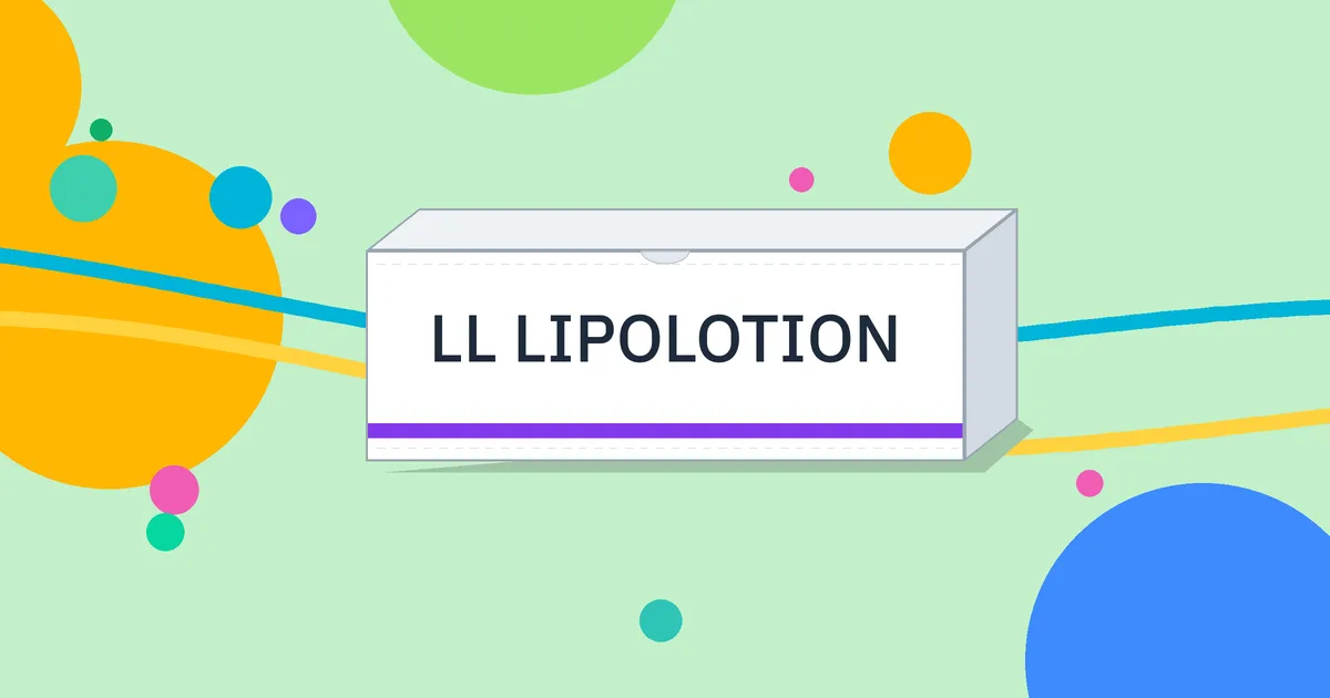 Symbolbild: Packung mit der Aufschrift LL LIPOLOTION (PZN 02703668) – Verfügbarkeit und Bezug in Apotheken in Frankfurt am Main
