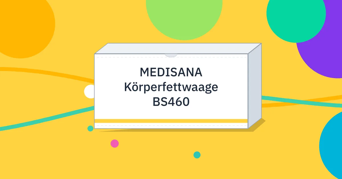 Symbolbild: Packung mit der Aufschrift MEDISANA Körperfettwaage BS460 (PZN 18132765) – Verfügbarkeit und Bezug in Apotheken in Frankfurt am Main