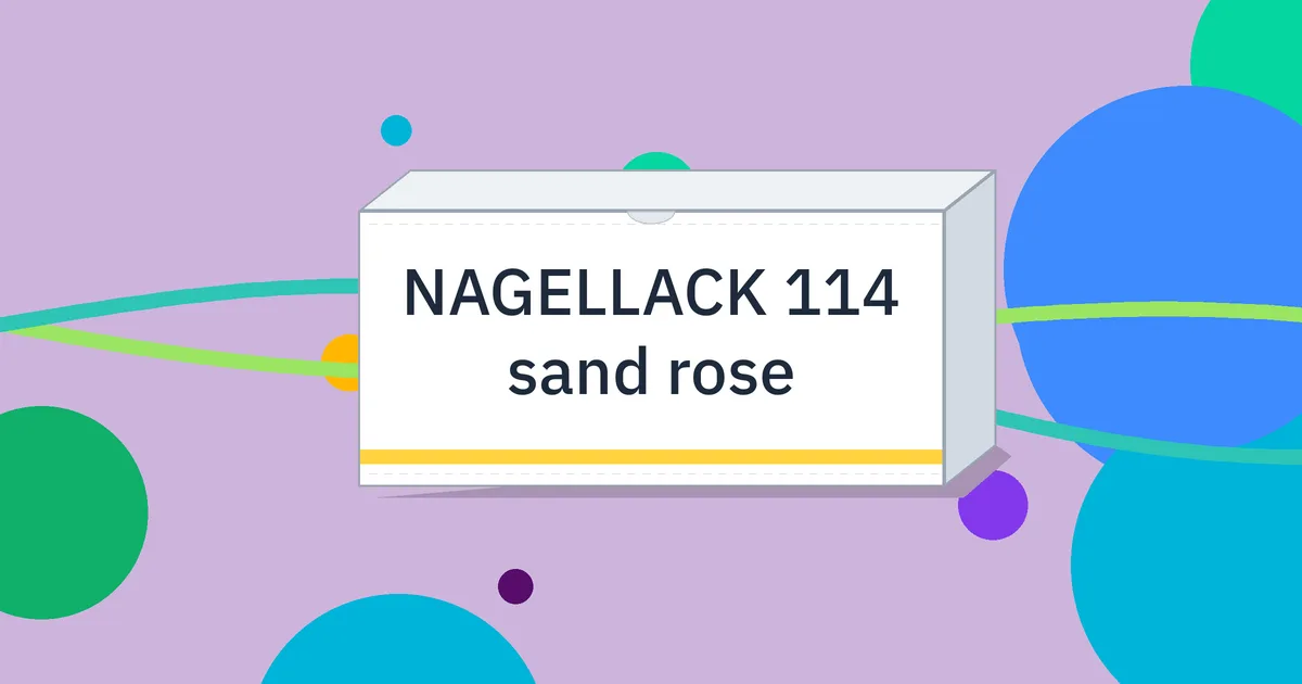 Symbolbild: Packung mit der Aufschrift NAGELLACK 114 sand rose (PZN 10850314) – Verfügbarkeit und Bezug in Apotheken in Frankfurt am Main