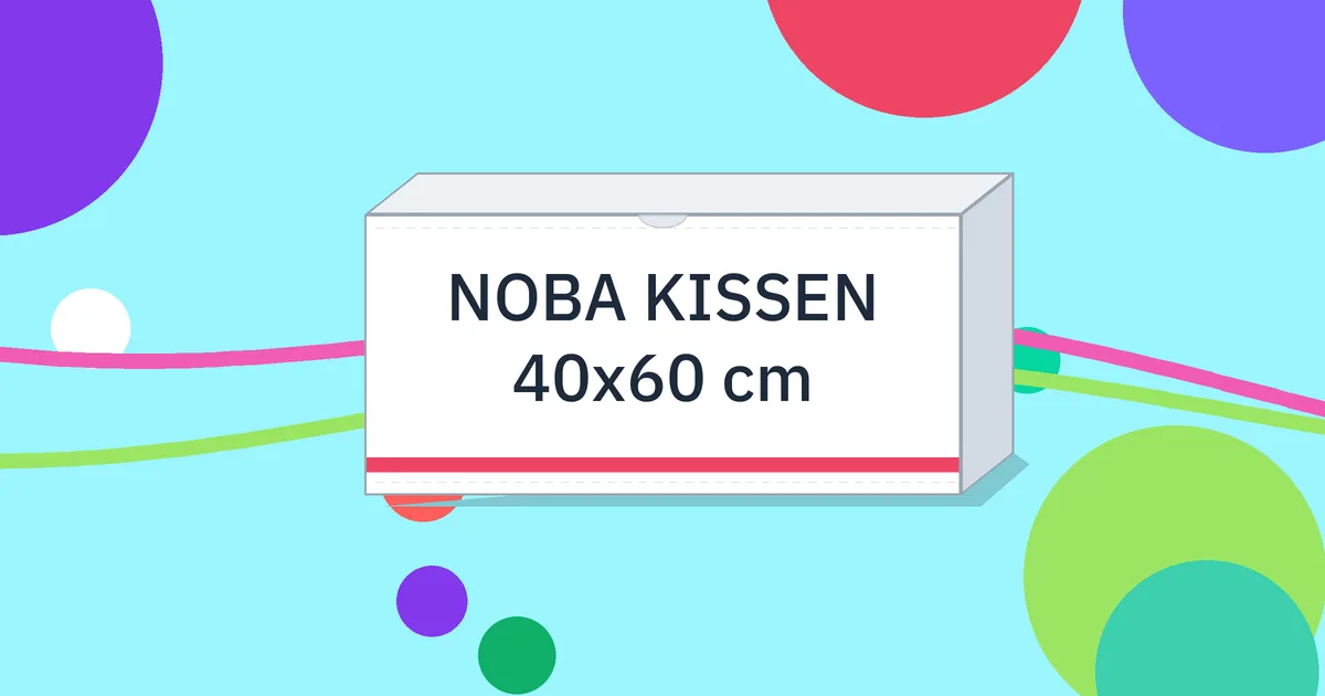 Symbolbild: Packung mit der Aufschrift NOBA KISSEN 40x60 cm (PZN 12555358) – Verfügbarkeit und Bezug in Apotheken in Frankfurt am Main