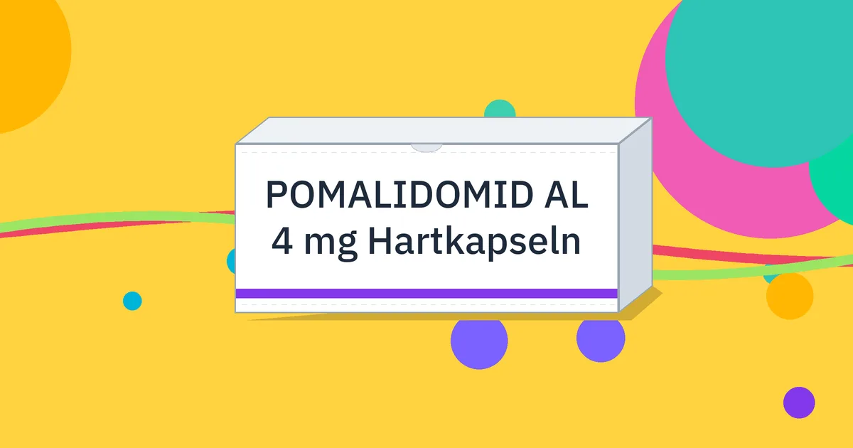 Symbolbild: Packung mit der Aufschrift POMALIDOMID AL 4 mg Hartkapseln (PZN 19541193) – Verfügbarkeit und Bezug in Apotheken in Frankfurt am Main
