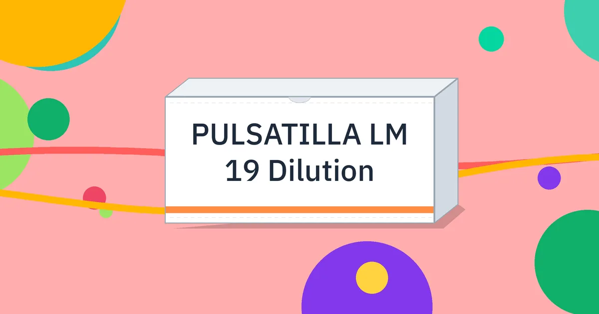 Symbolbild: Packung mit der Aufschrift PULSATILLA LM 19 Dilution (PZN 13044306) – Verfügbarkeit und Bezug in Apotheken in Frankfurt am Main