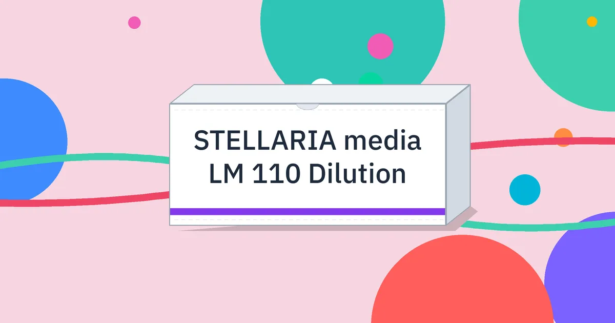 Symbolbild: Packung mit der Aufschrift STELLARIA media LM 110 Dilution (PZN 13200315) – Verfügbarkeit und Bezug in Apotheken in Frankfurt am Main