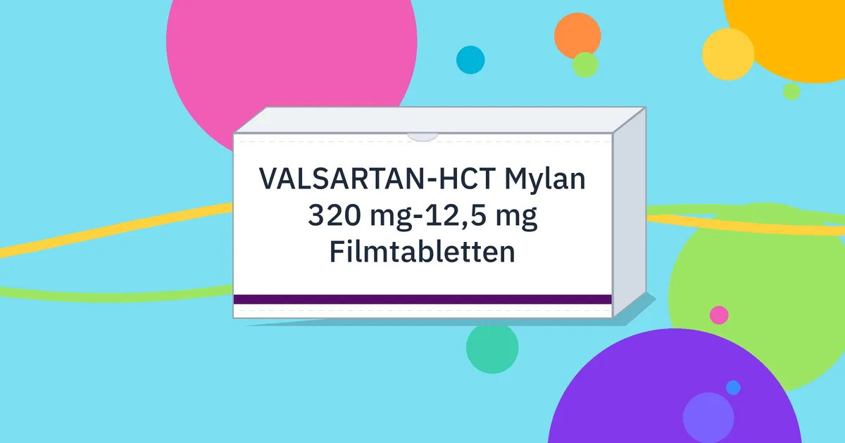 Symbolbild: Packung mit der Aufschrift VALSARTAN-HCT Mylan 320 mg-12,5 mg Filmtabletten (PZN 10055025) – Verfügbarkeit und Bezug in Apotheken in Frankfurt am Main