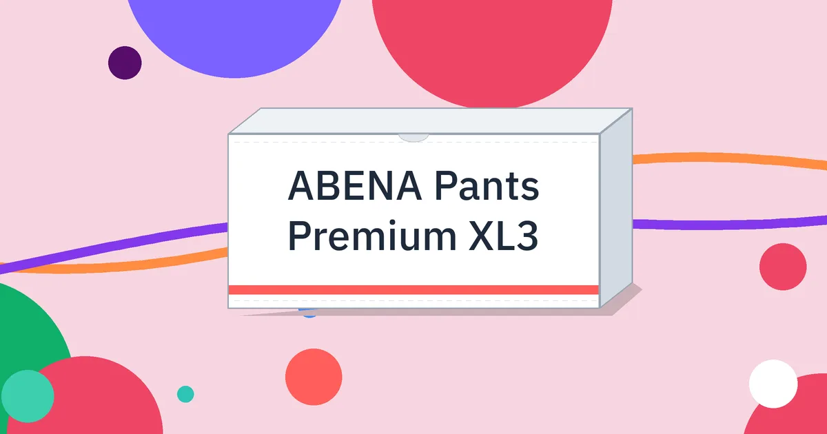 Symbolbild: Packung mit der Aufschrift ABENA Pants Premium XL3 (PZN 17457241) – Verfügbarkeit und Bezug in Apotheken in Frankfurt am Main