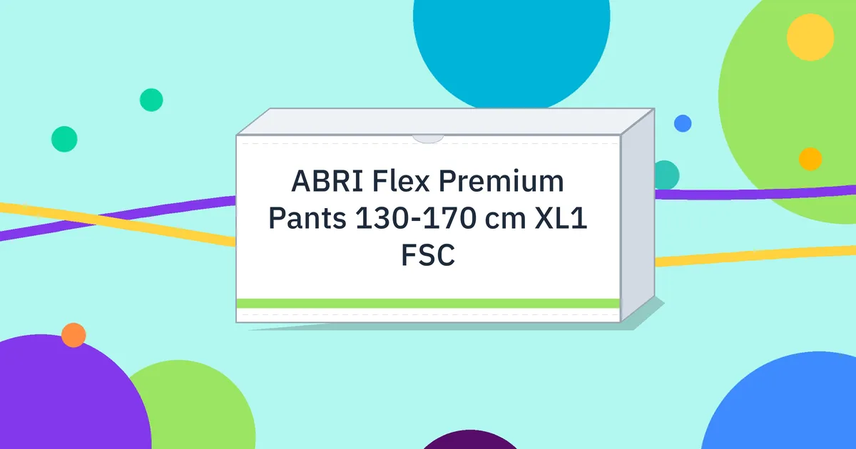 Symbolbild: Packung mit der Aufschrift ABRI Flex Premium Pants 130-170 cm XL1 FSC (PZN 10550078) – Verfügbarkeit und Bezug in Apotheken in Frankfurt am Main