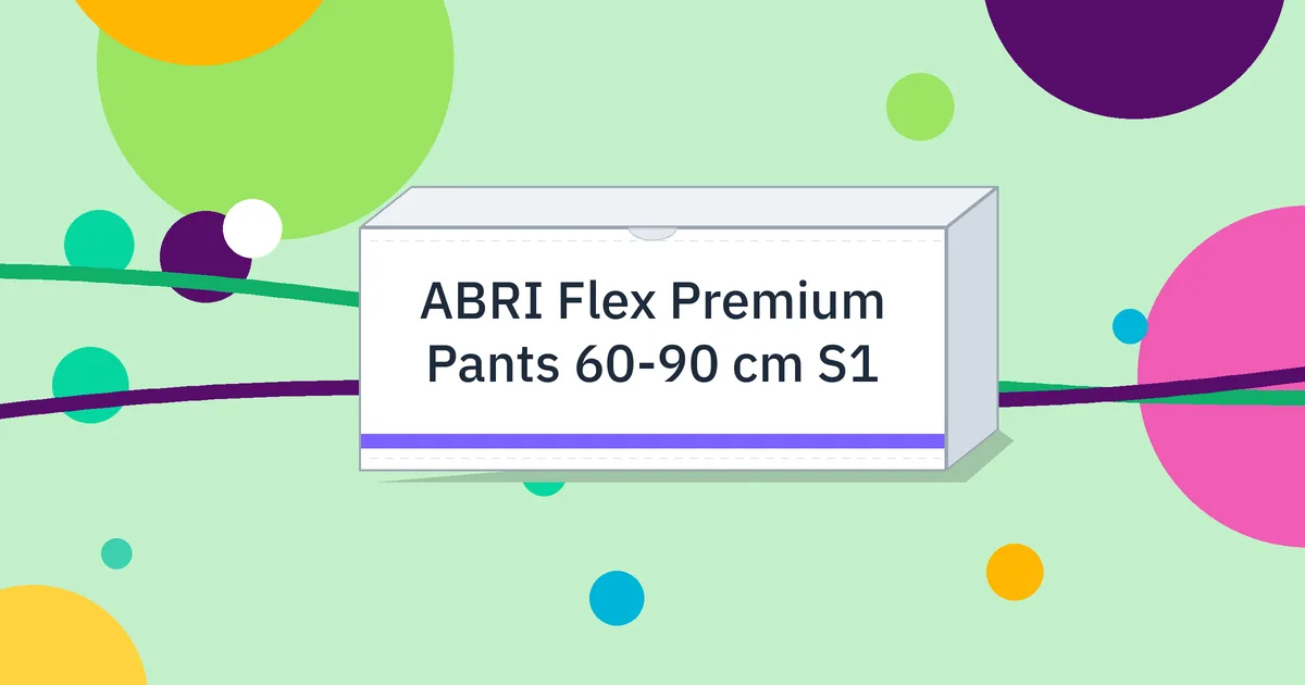 Symbolbild: Packung mit der Aufschrift ABRI Flex Premium Pants 60-90 cm S1 (PZN 10218697) – Verfügbarkeit und Bezug in Apotheken in Frankfurt am Main