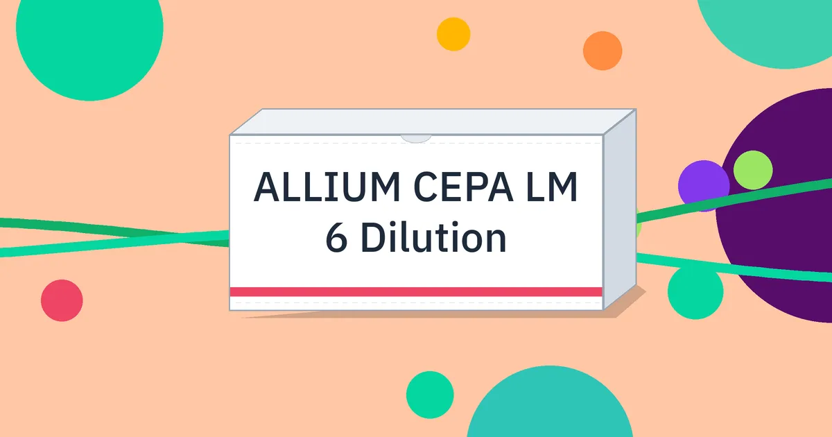 Symbolbild: Packung mit der Aufschrift ALLIUM CEPA LM 6 Dilution (PZN 02600336) – Verfügbarkeit und Bezug in Apotheken in Frankfurt am Main